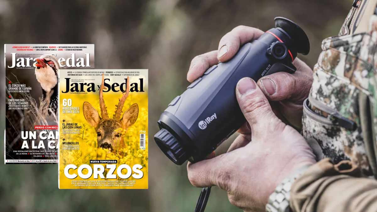 Centraldecaza.com regala una suscripción a Jara y Sedal con la compra de estos monoculares térmicos