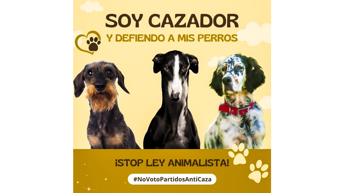 Los cazadores ponen en marcha una campaña en redes sociales contra la ...