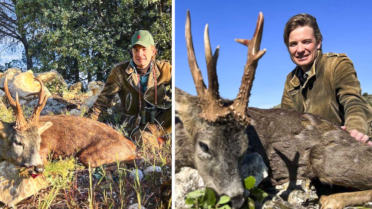 Franz-Albrecht, el protagonista de la serie Wild Boar Fever, caza dos ...