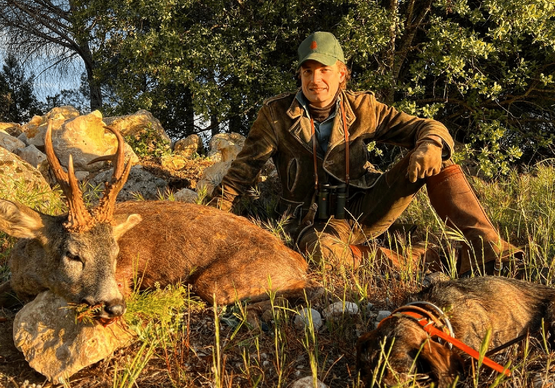 Franz-Albrecht, el protagonista de la serie Wild Boar Fever, caza dos ...