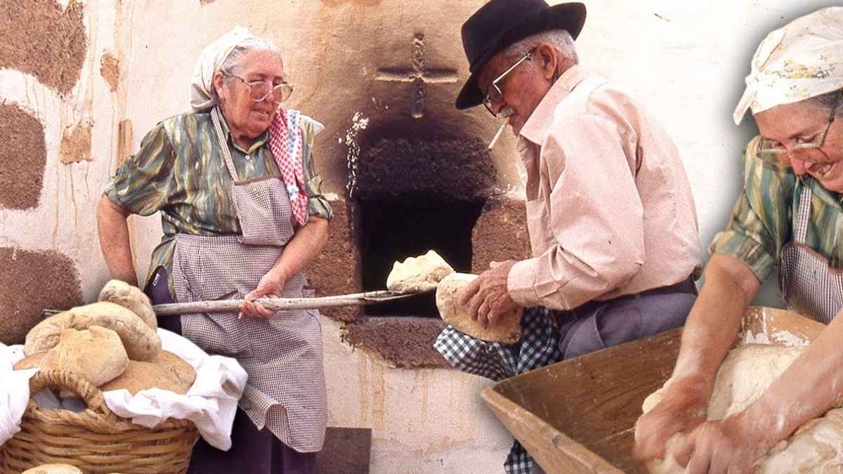 Este documental revela cómo se elaboraba el pan de pueblo en horno de ...