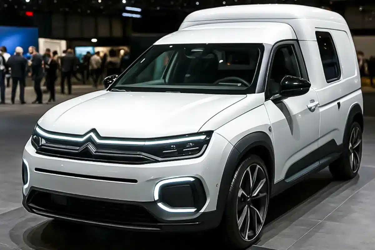 La Citroën C15 de 2026, con diseño retro y motor de combustión con ...