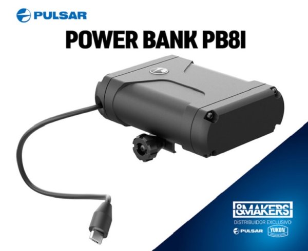Alarga la batería de su dispositivo Pulsar con la Power bank PB8i